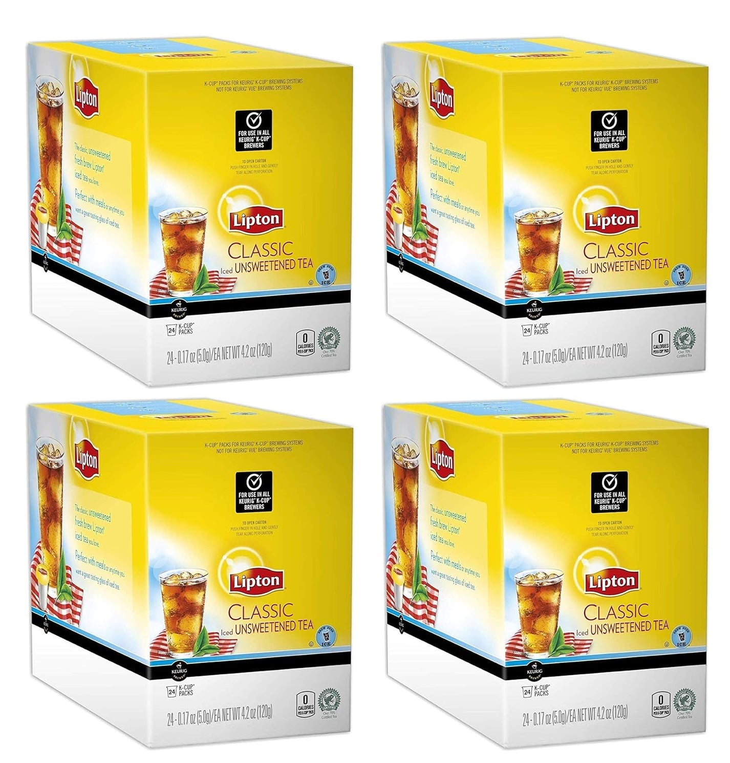 Lipton Tea K Cups Classic Unsweetened Iced Tea K-cups | KupofK - KupofK ...